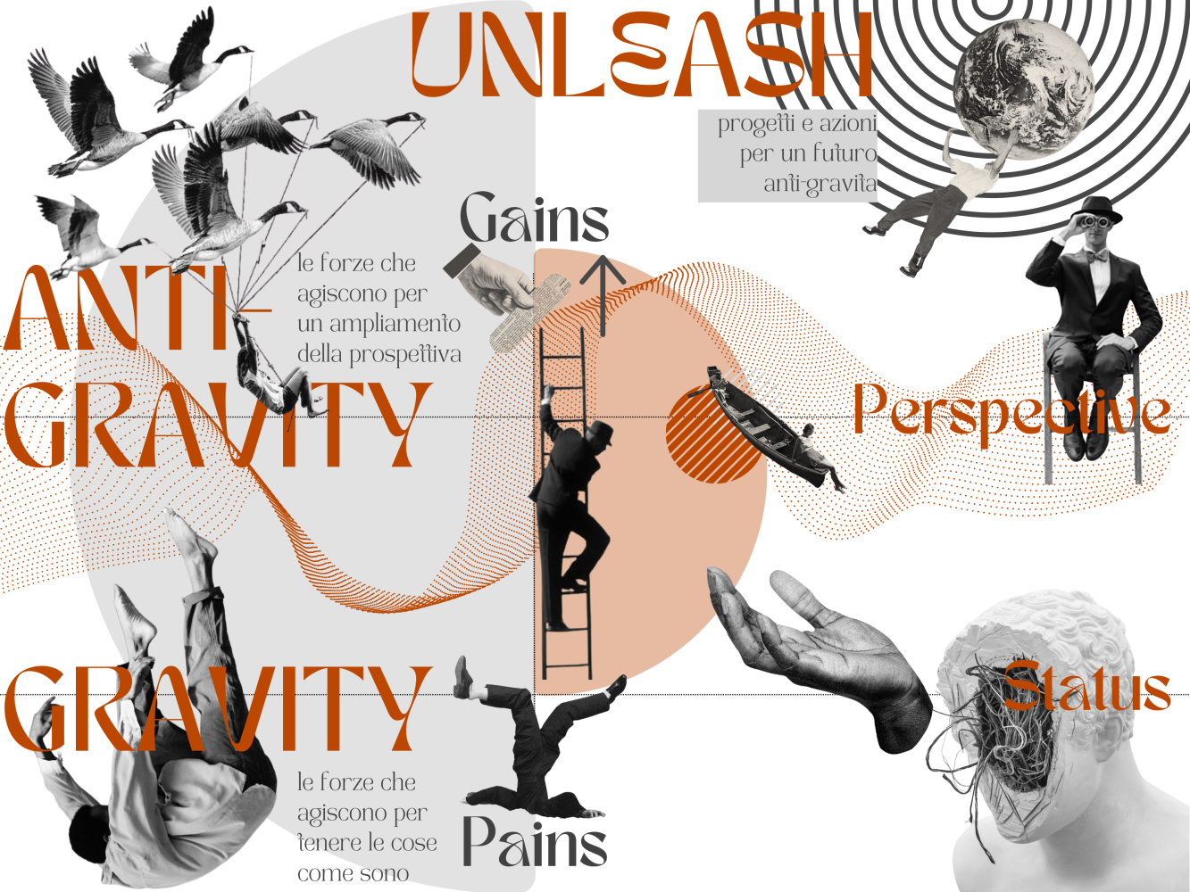Gravity. Antigravity. Dove vuoi che ti porti il cambiamento?